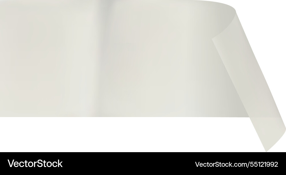 White glossy cellophane tape creating a protective