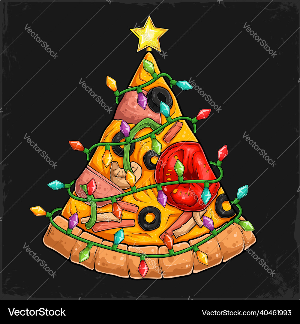 Santa Pizza Vector Images (over 130)