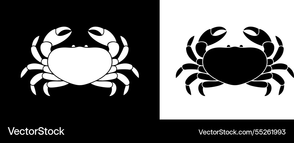 Crab Royalty Free Vector Image - VectorStock