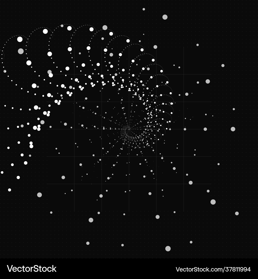 Abstract space background minimalist cosmos Vector Image