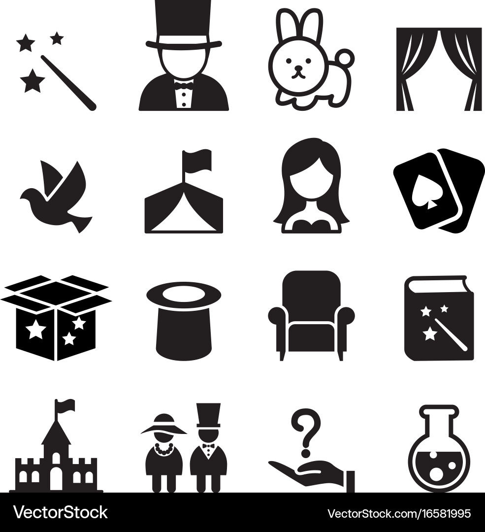 Magic icon Royalty Free Vector Image - VectorStock