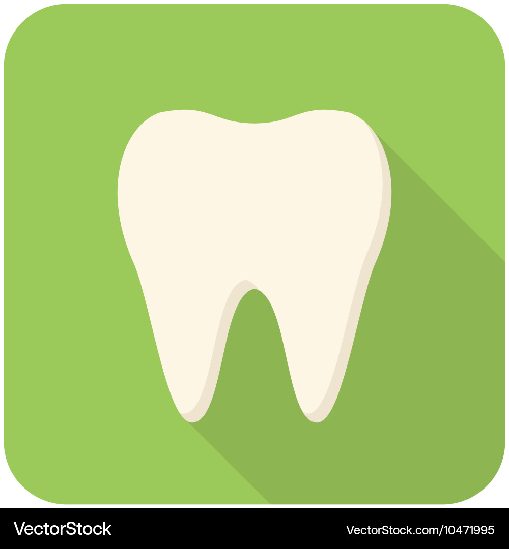 Tooth icon Royalty Free Vector Image - VectorStock