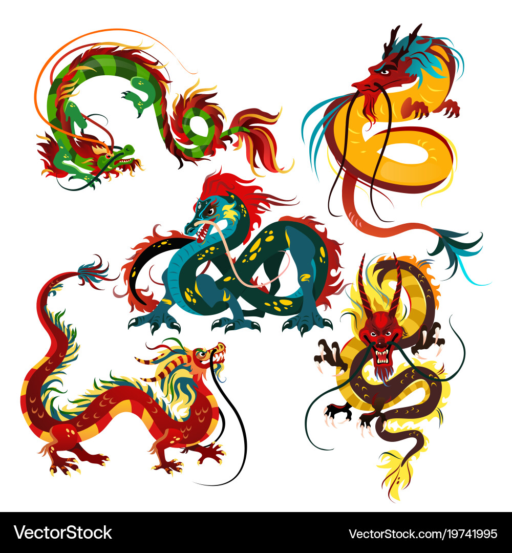 Ancient Chinese Dragon Symbol
