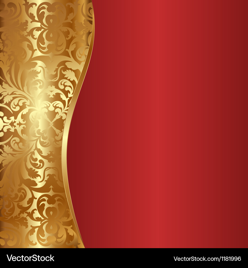Elegant Gold And Red Backgrounds