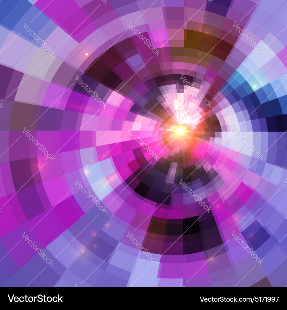 Abstract Mosaic Technology Background Royalty Free Vector