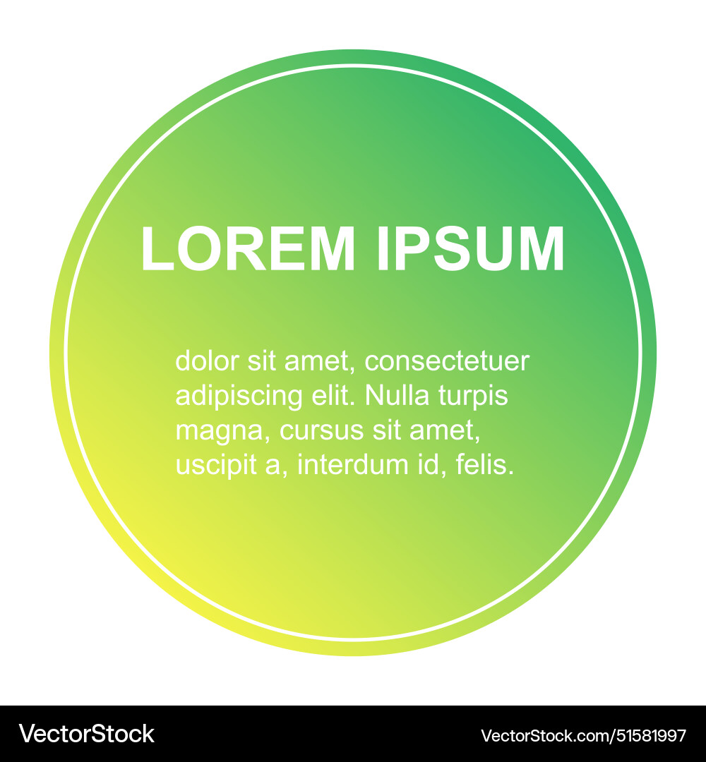 Bubble title shape banner geometric design icon Vector Image