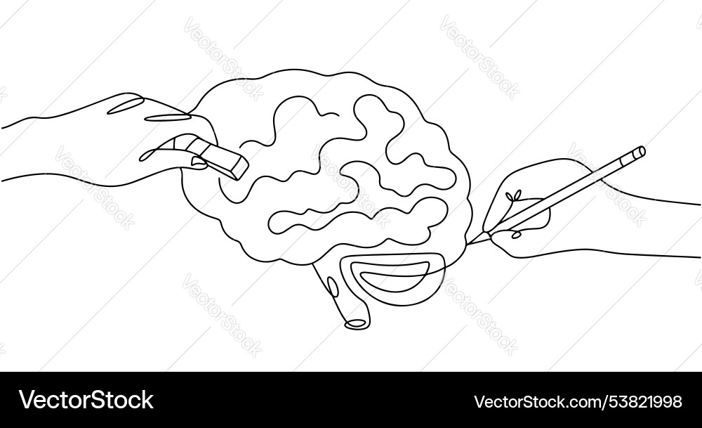 Memory loss Royalty Free Vector Image - VectorStock