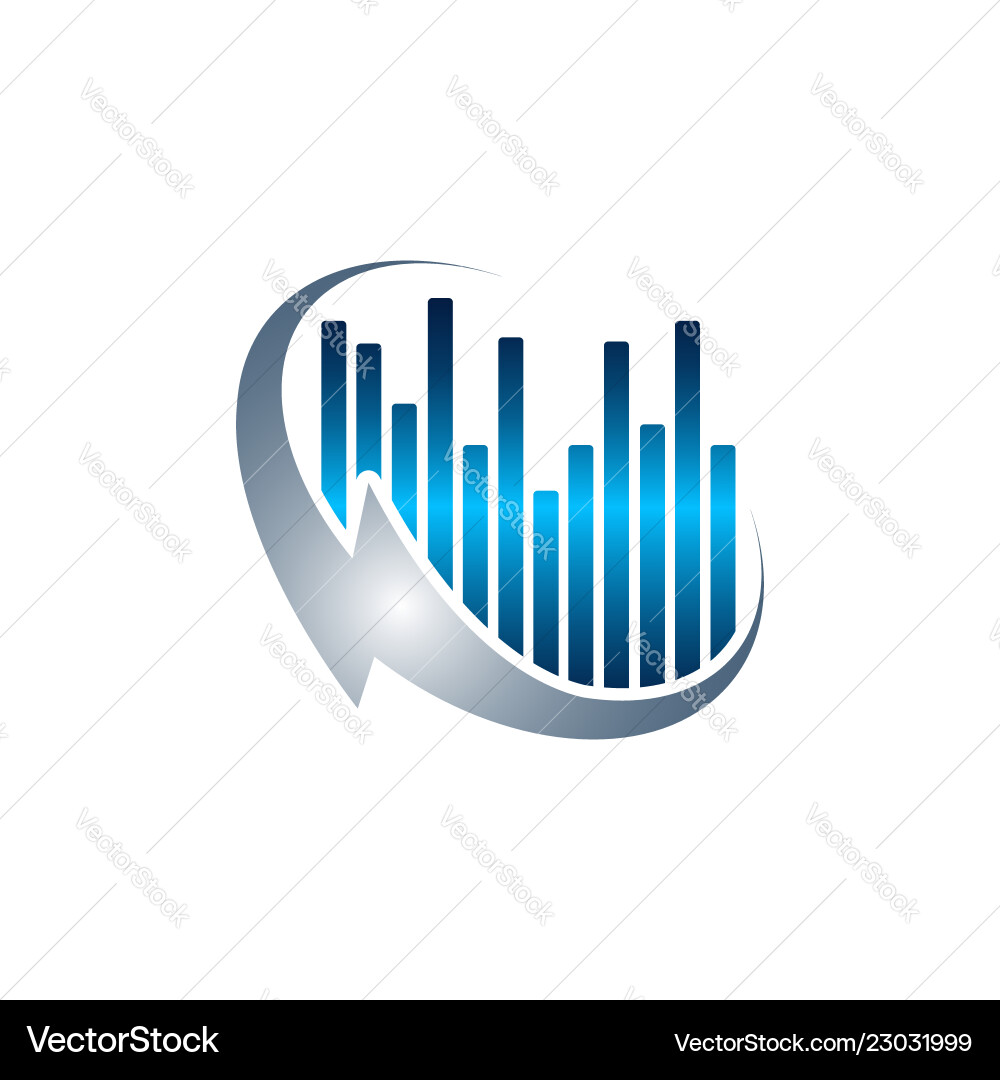 Recycle energy power logo design template Vector Image