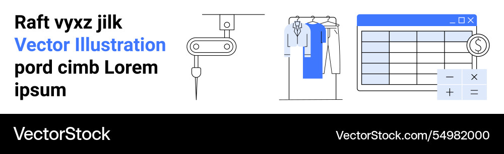 Apparel manufacturing workflow with automated Vector Image
