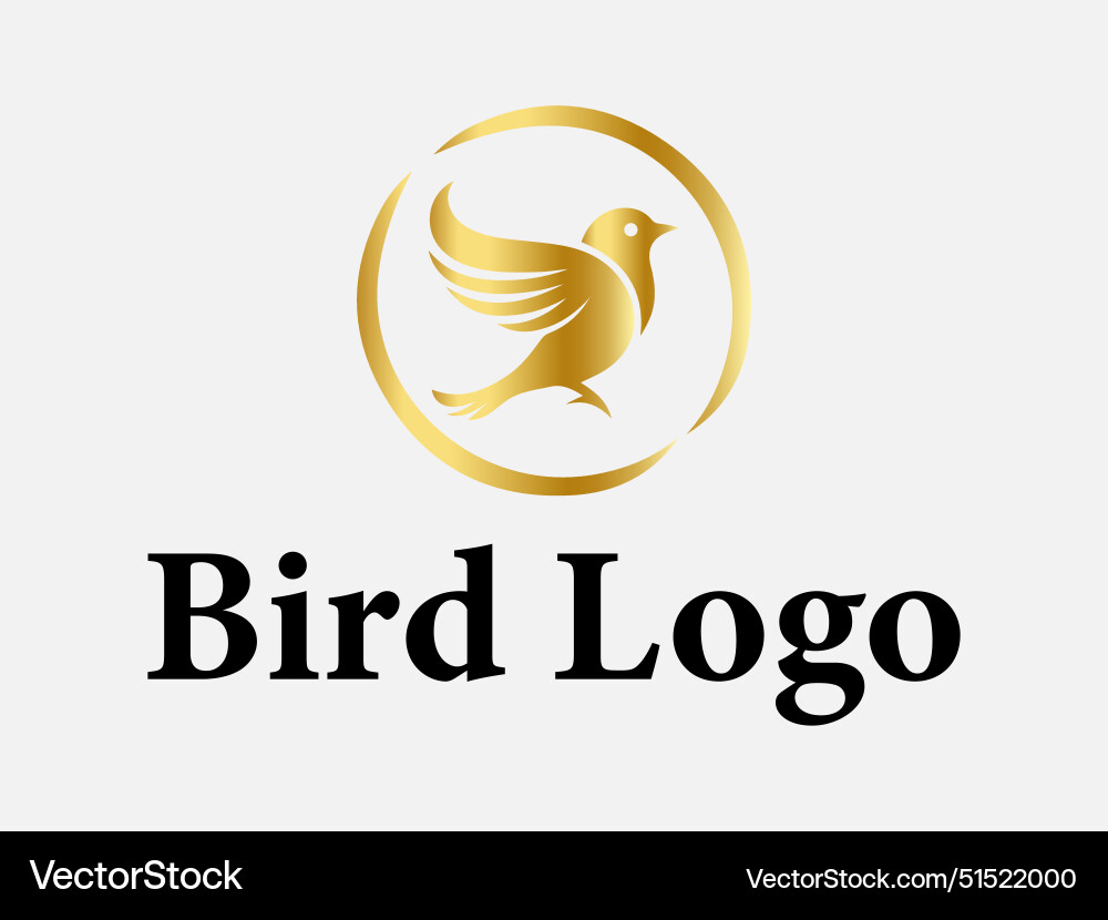 Bird logo Royalty Free Vector Image - VectorStock