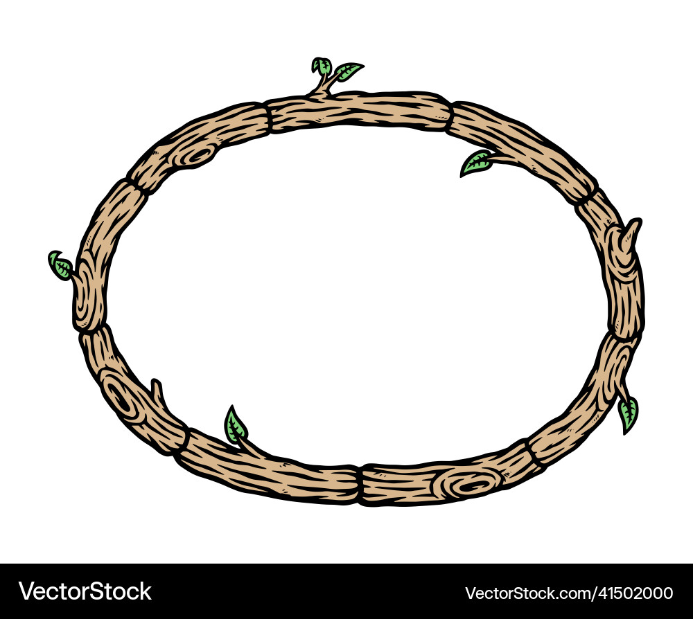 Wooden Circle Frame Vector Images (over 3,500)