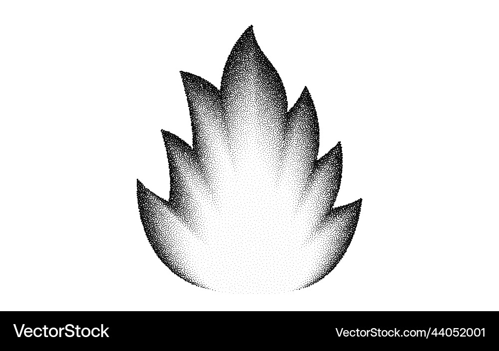 Fire grain pattern background black noise stipple Vector Image