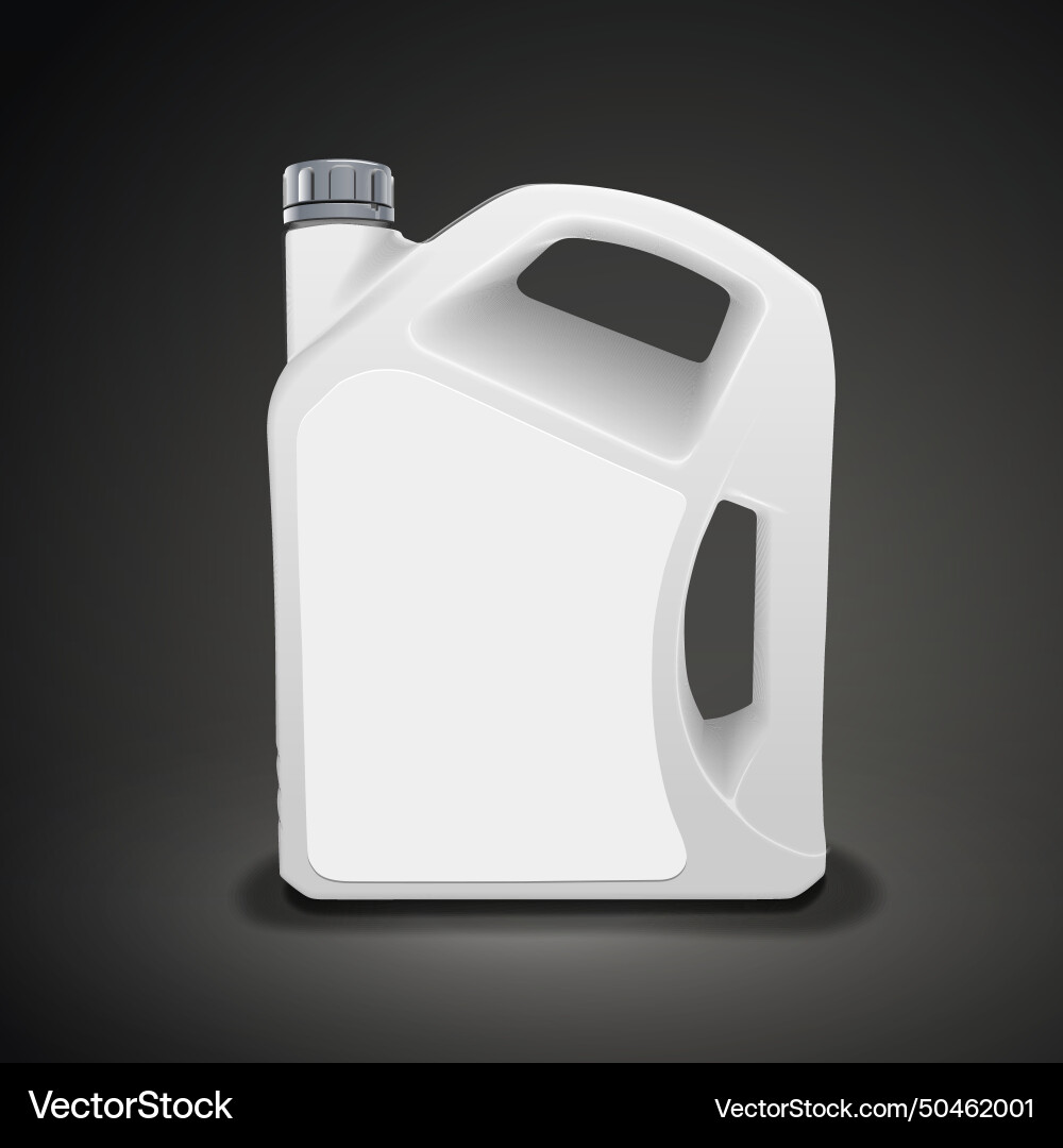 Machine oil canister Royalty Free Vector Image