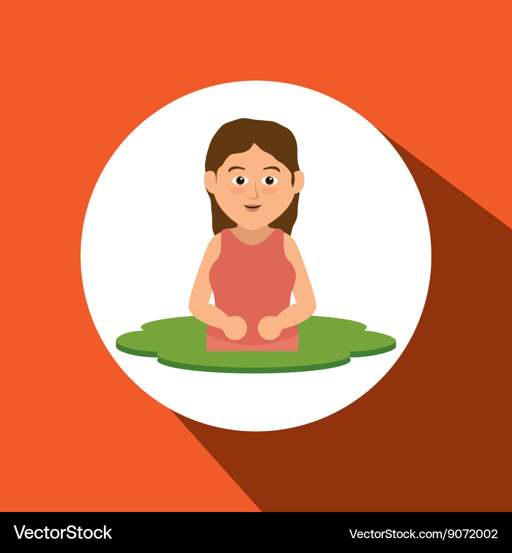 Parent avatar design Royalty Free Vector Image
