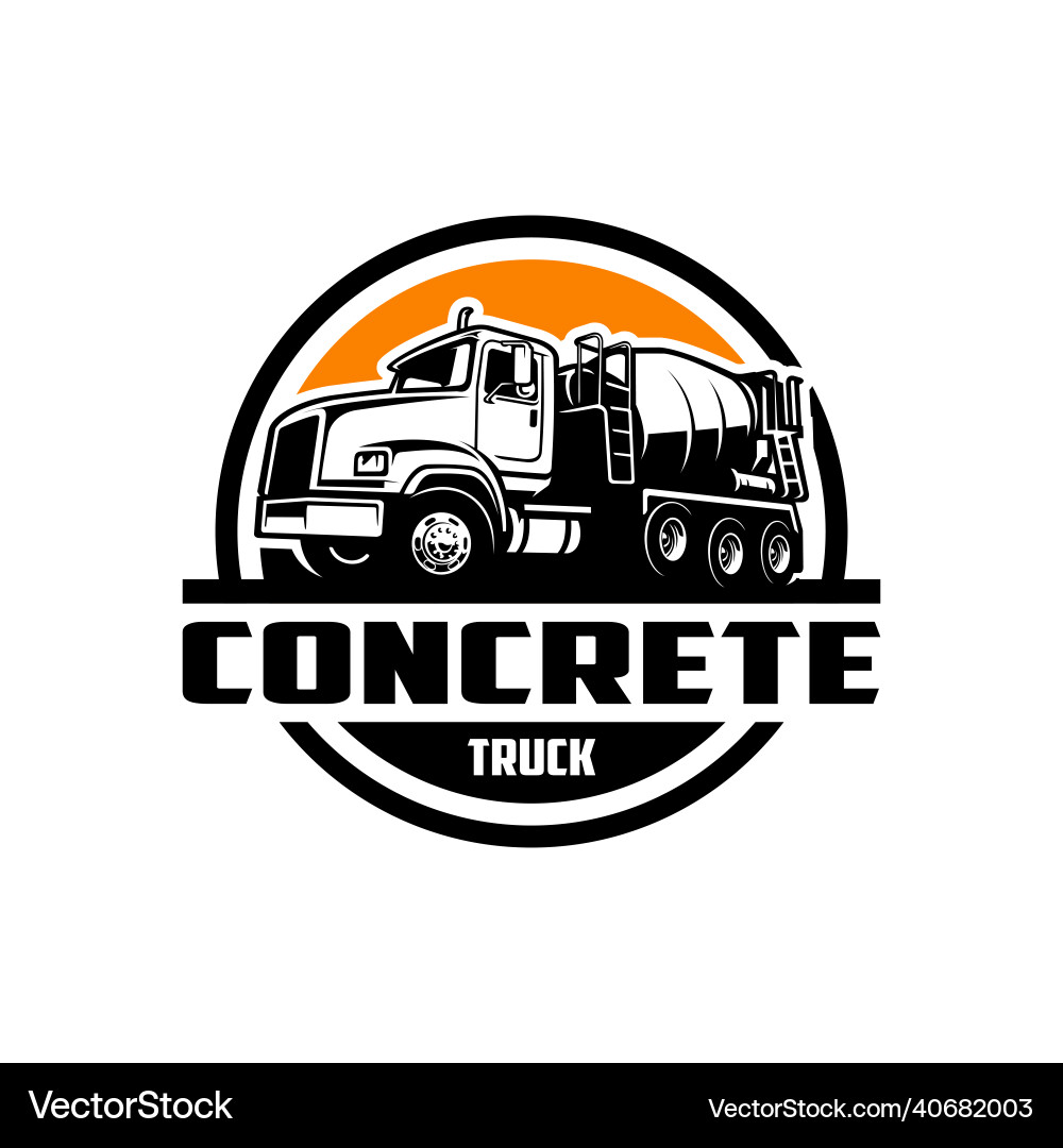 Concrete Truck Vector Images (over 7,900)
