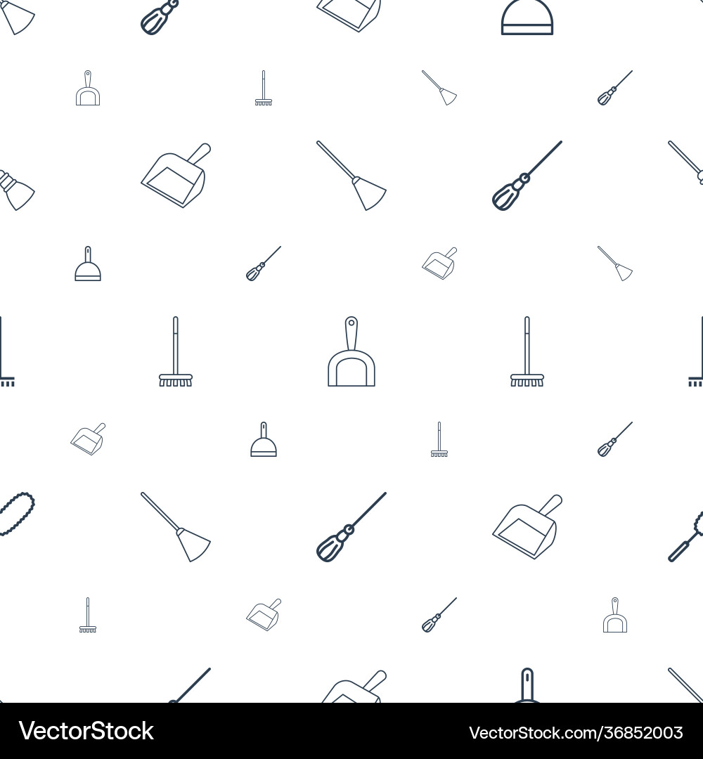 Dust icons pattern seamless white background Vector Image