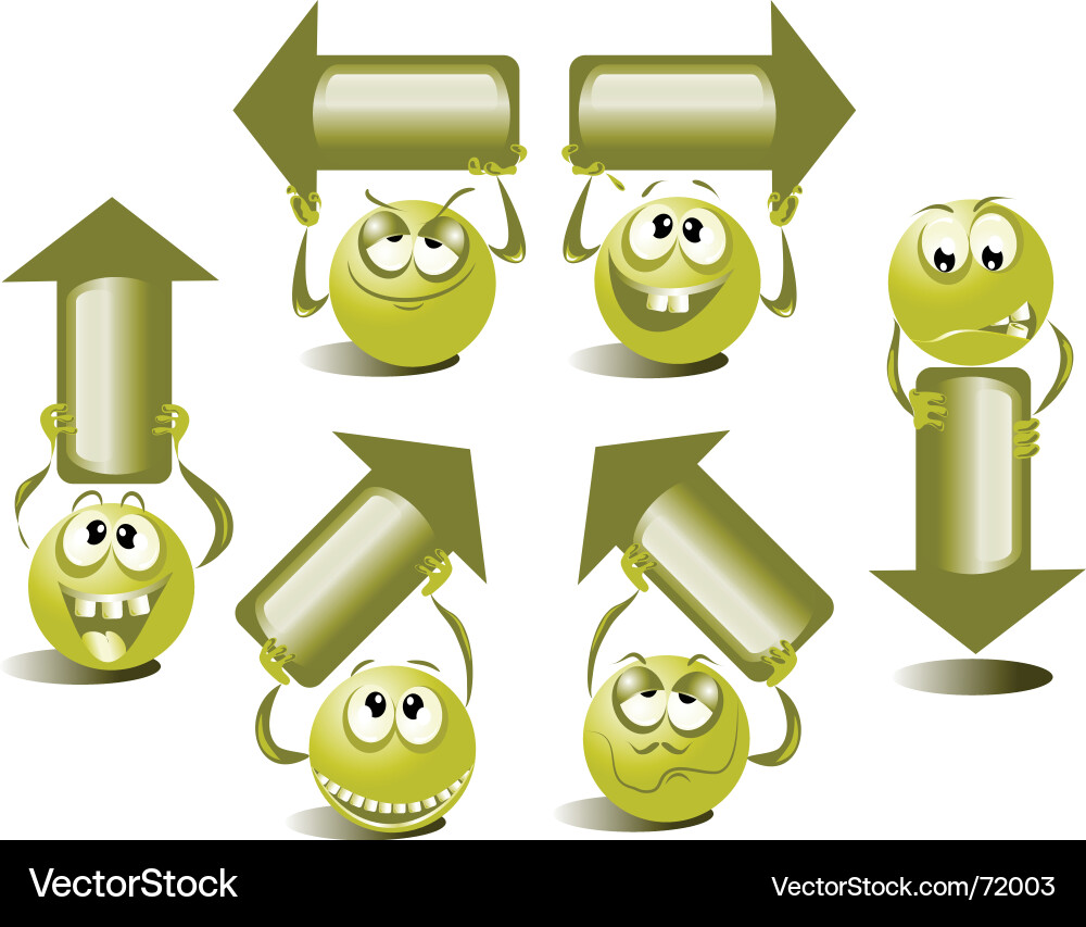 Smiley faces Royalty Free Vector Image - VectorStock