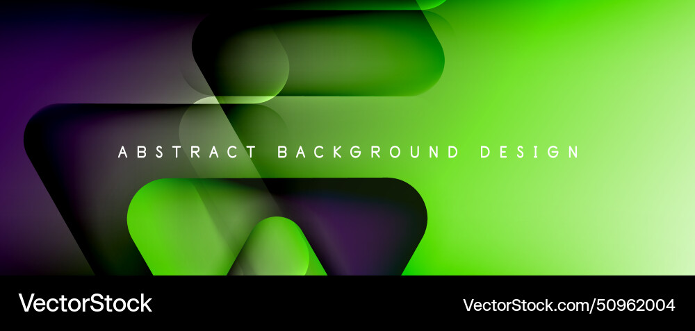 Shadow and light triangle background dynamic Vector Image