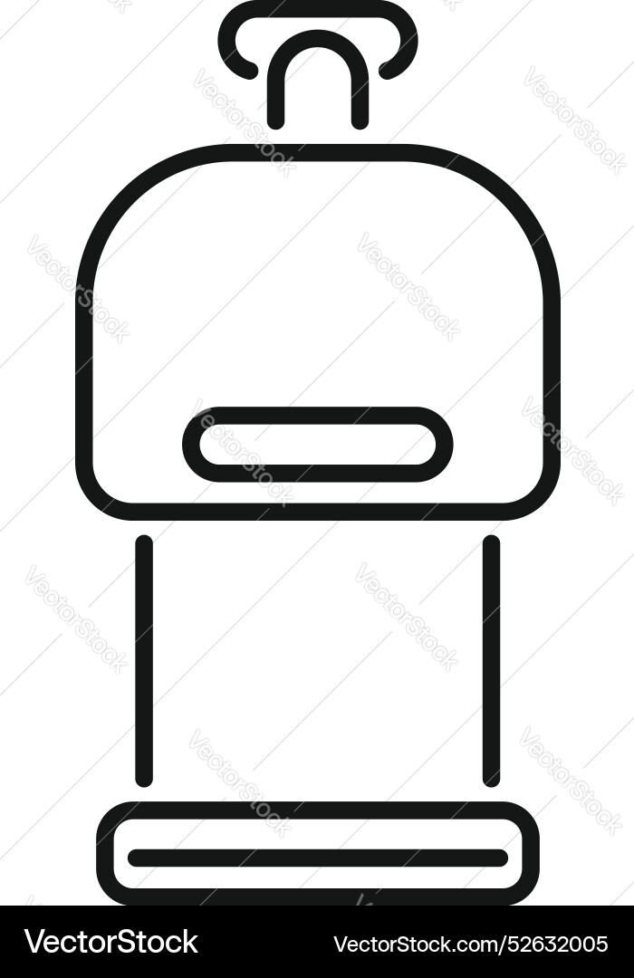 Coffee machine icon representing brewing process Vector Image