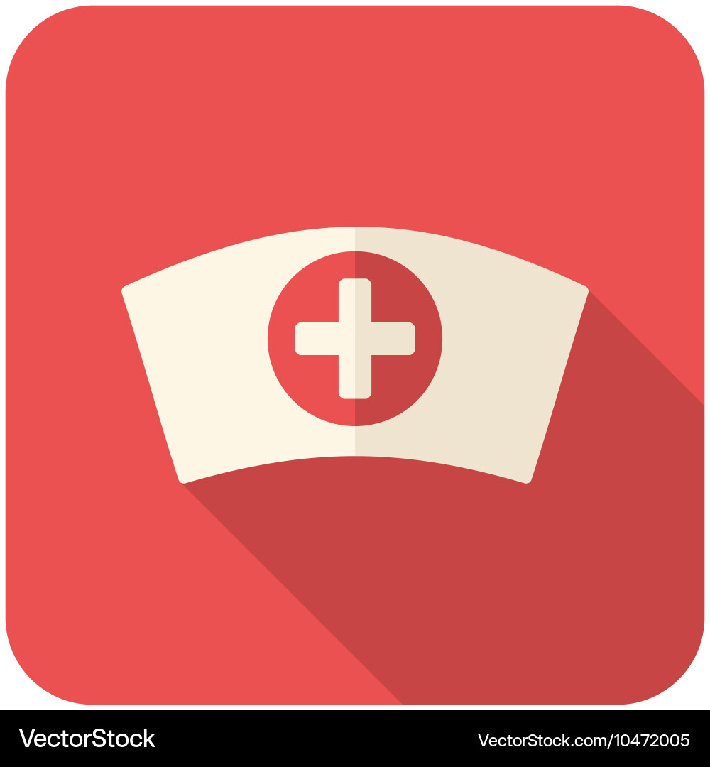 Nurse cap icon Royalty Free Vector Image - VectorStock