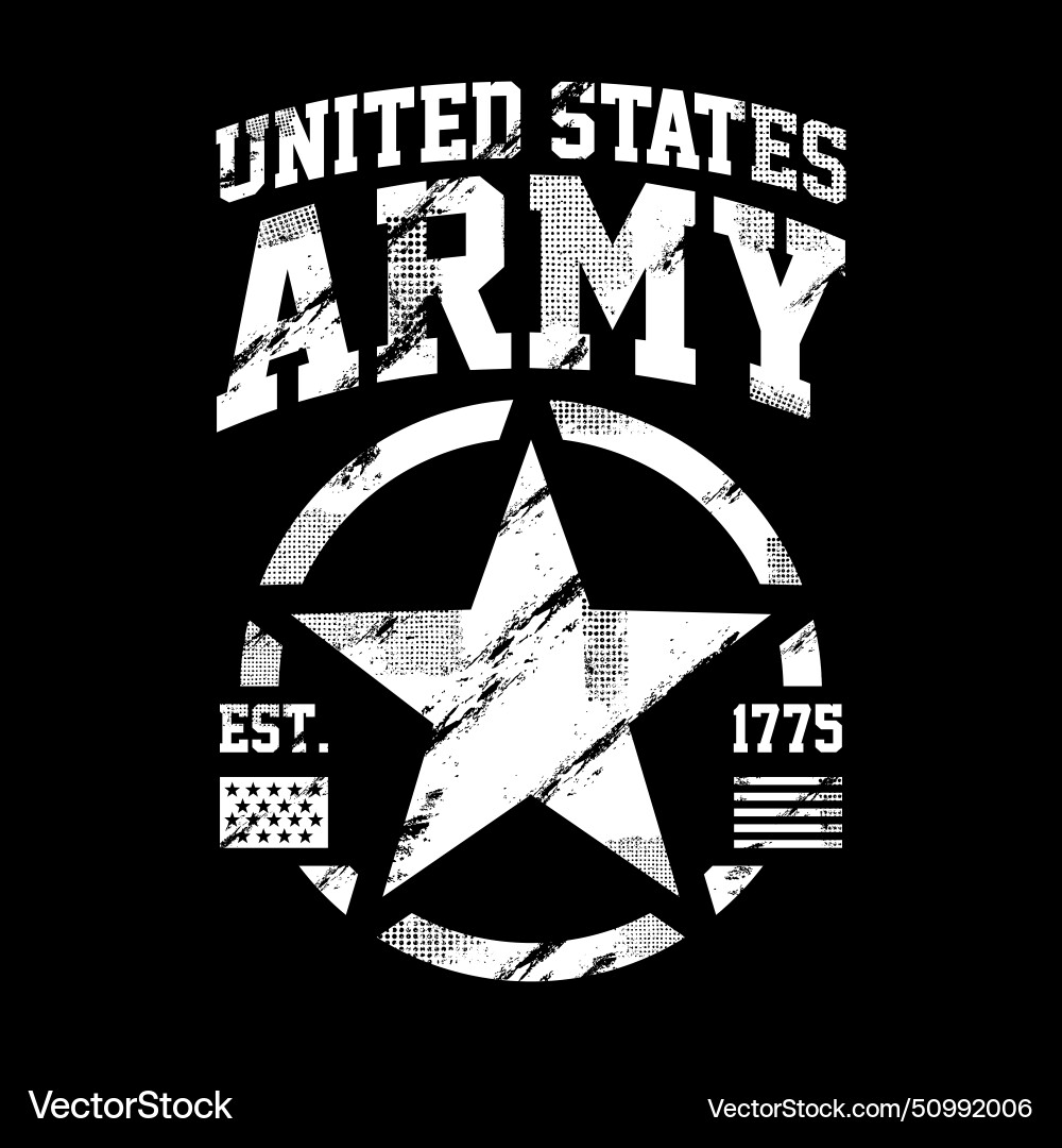 United states army Royalty Free Vector Image - VectorStock