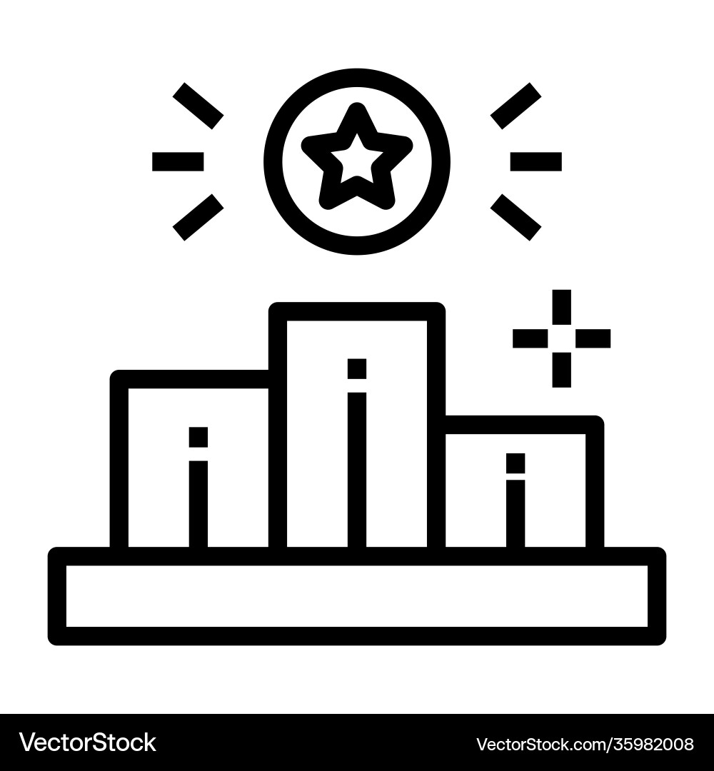 Grading star Royalty Free Vector Image - VectorStock