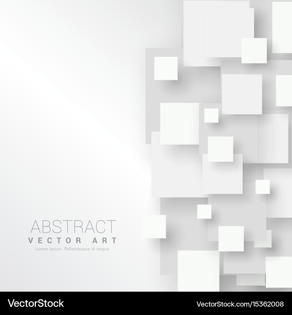 White Pixel Square Background Royalty Free Vector Image