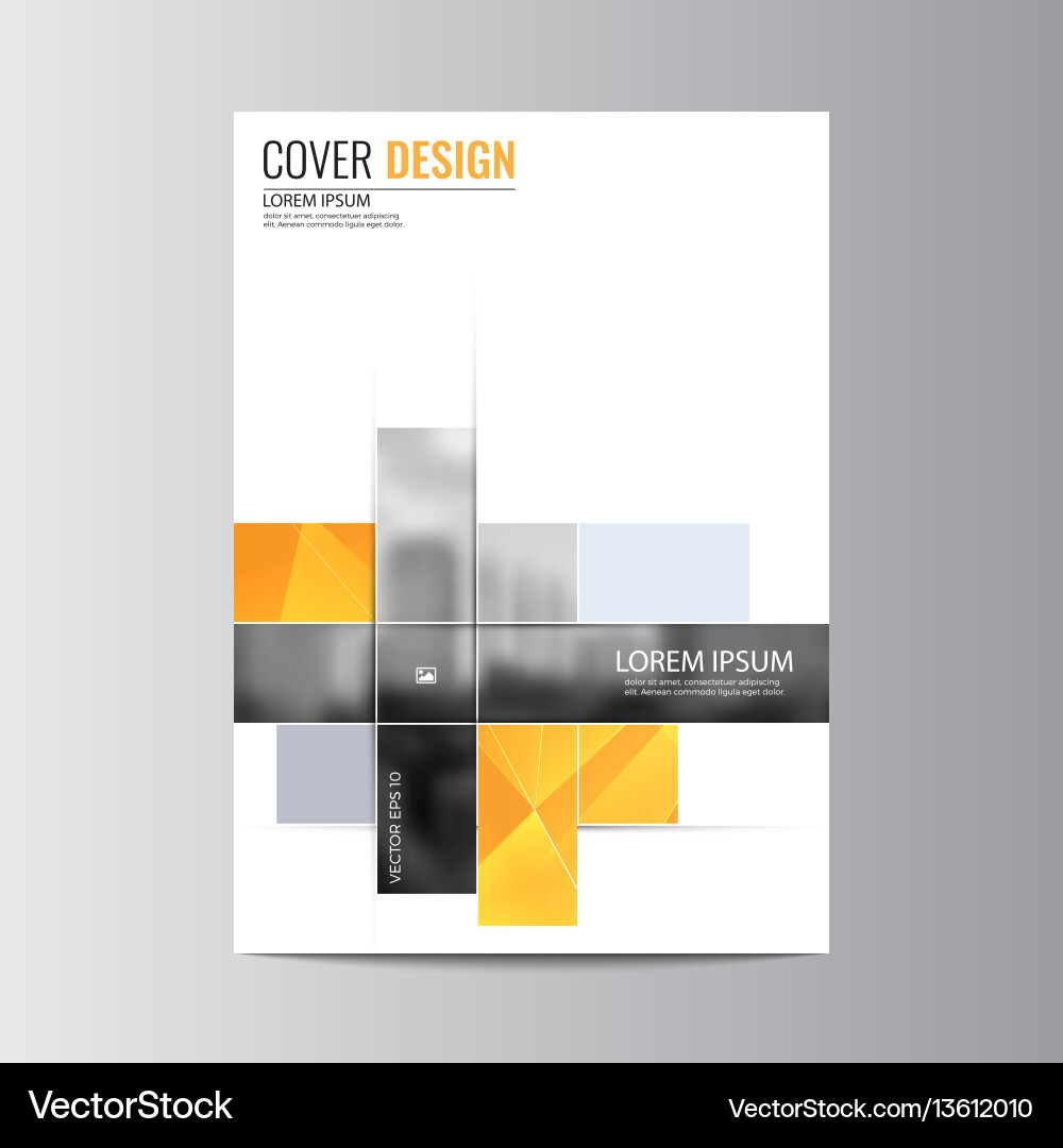 Abstract Background - Brochure Template Royalty Free Vector
