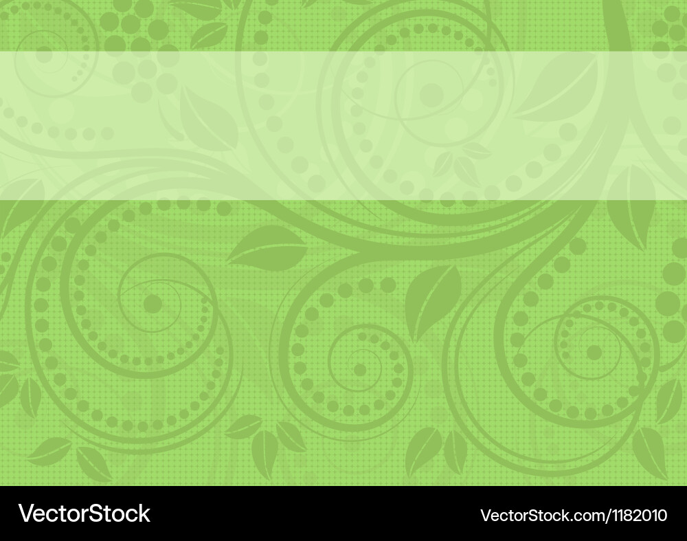 Green background Royalty Free Vector Image - VectorStock