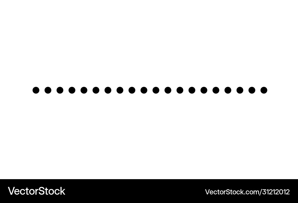 Dotted line simple shape symbol icon design – Royalty-Free Vector ...