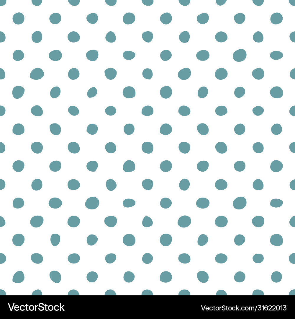 Mint Polka Dot Background