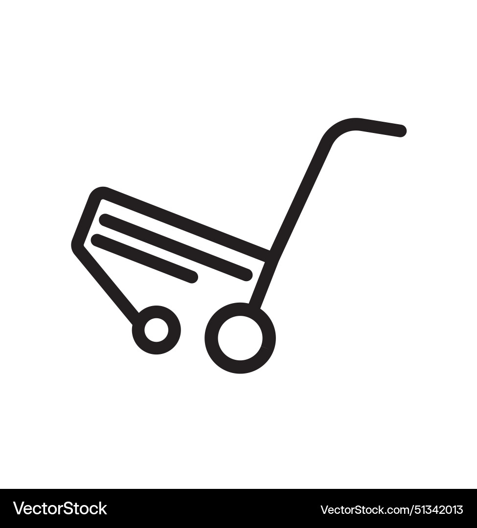Shopping cart icon e-commerce and retail Vector Image