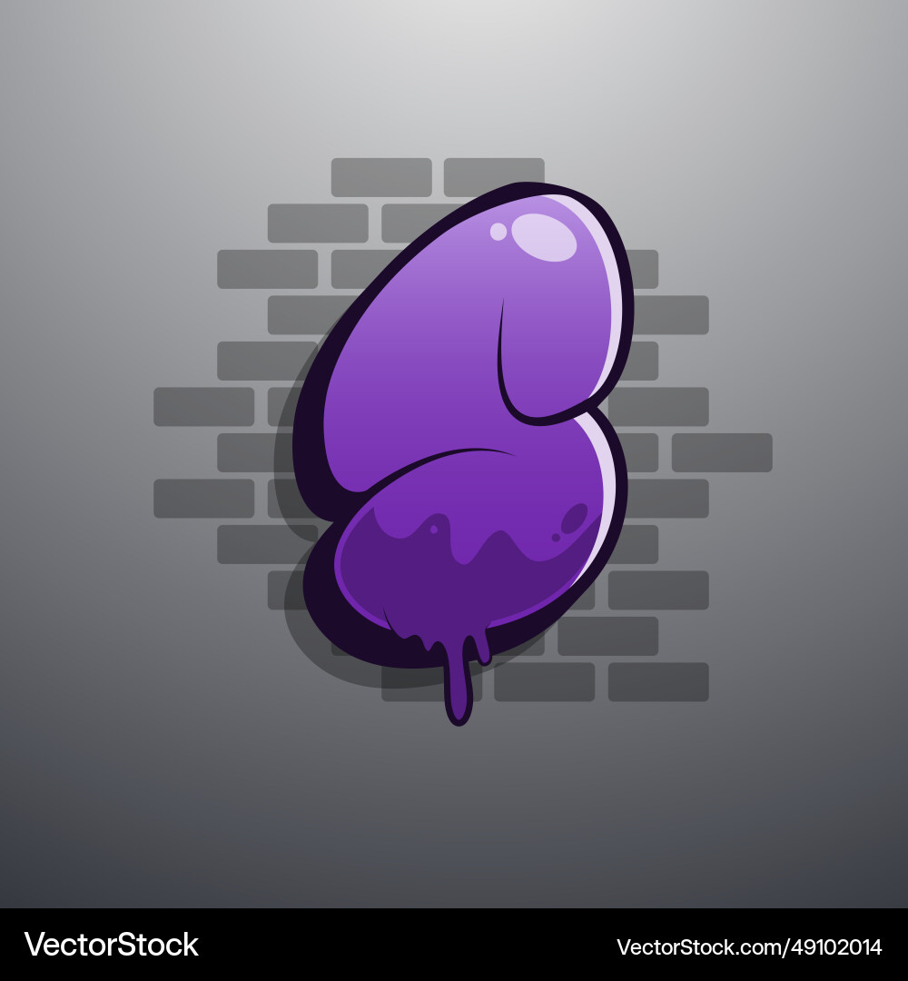 Bubble Graffiti Alphabet