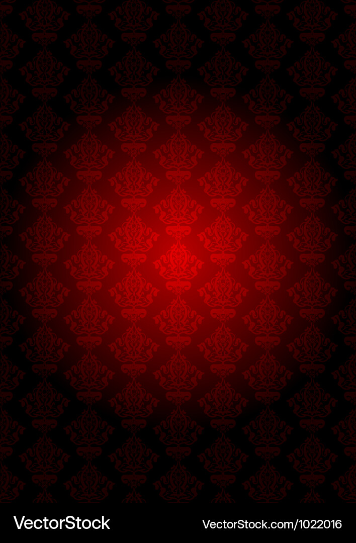 Red wallpaper Royalty Free Vector Image - VectorStock