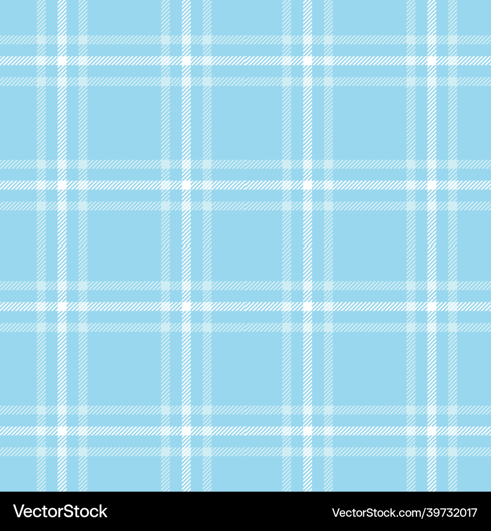 Light blue tartan plaid pattern Royalty Free Vector Image