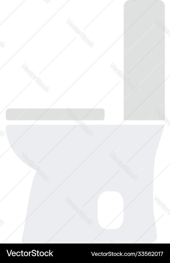 Toilet bowl icon Royalty Free Vector Image - VectorStock