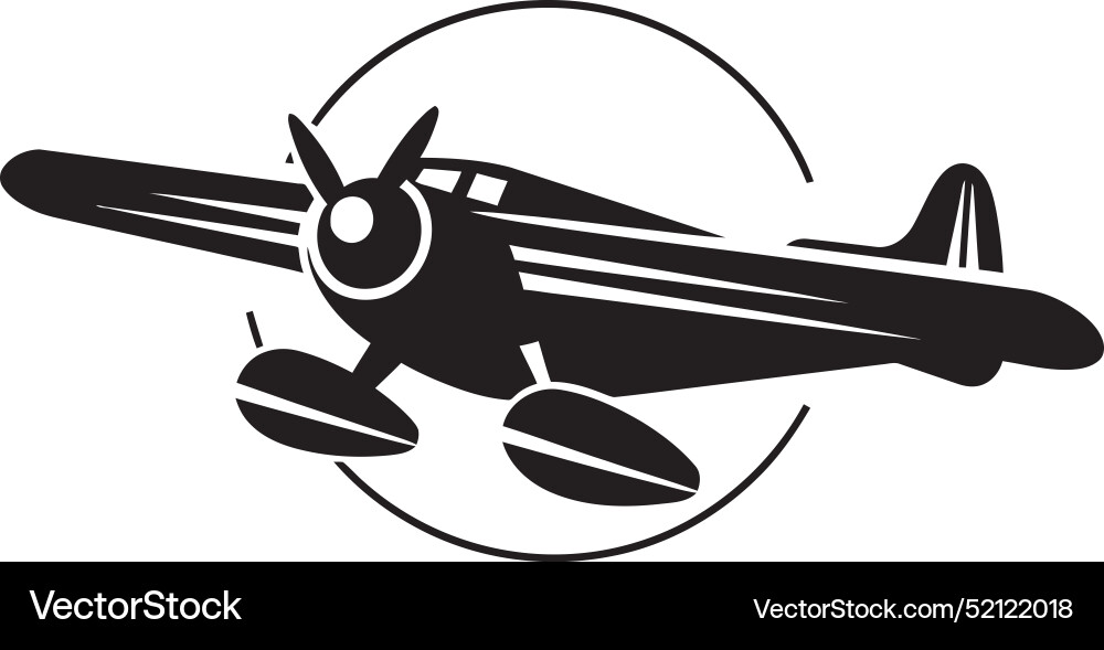 Graphite aerodynamics black aircraft artis Vector Image