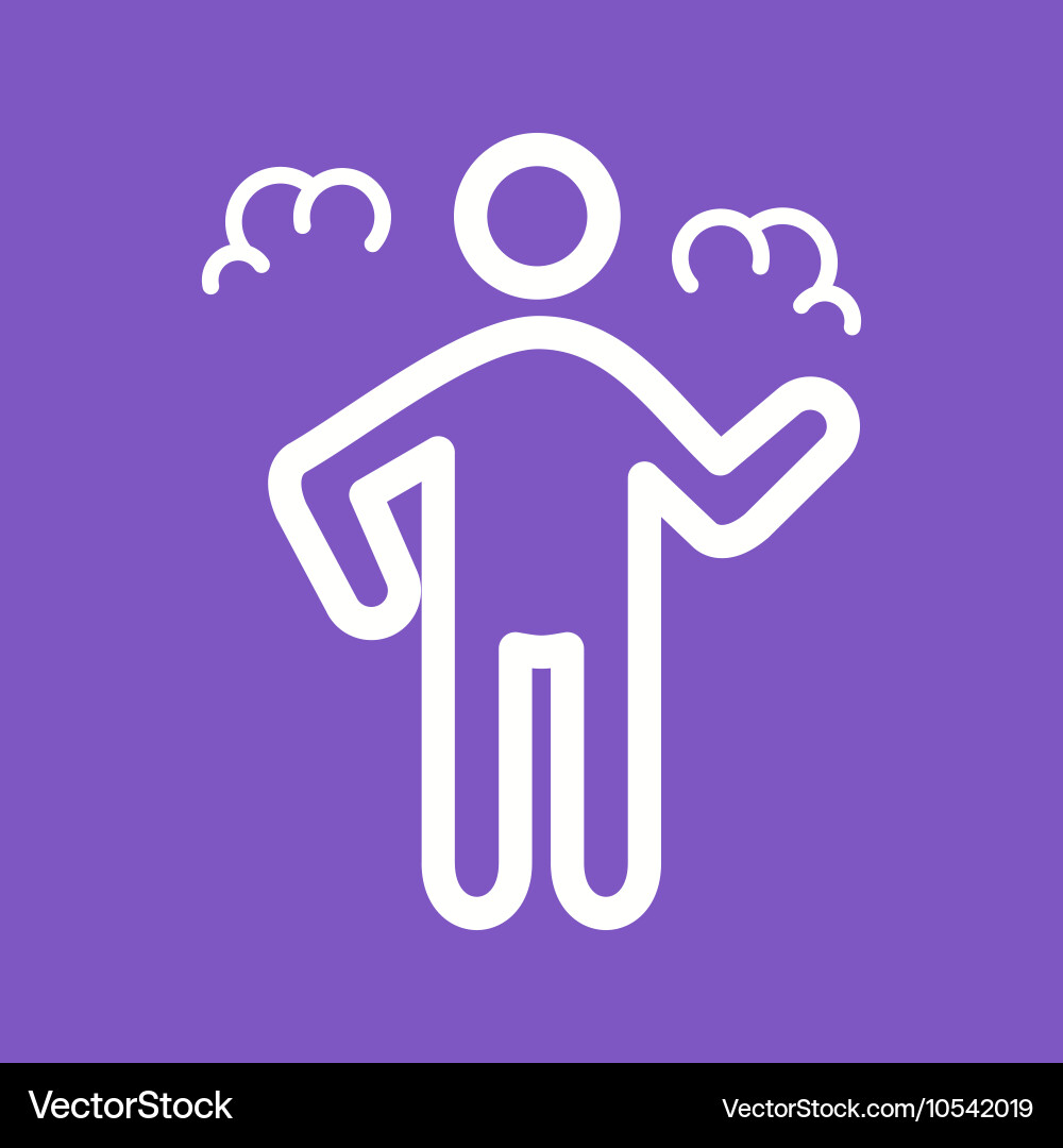 Angly Boss Lizenzfreies Vektorbild - VectorStock