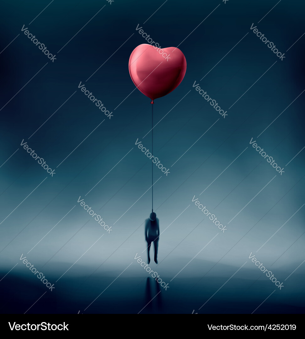 Hanged Man Symbol of Loss Royalty Free Vector Image