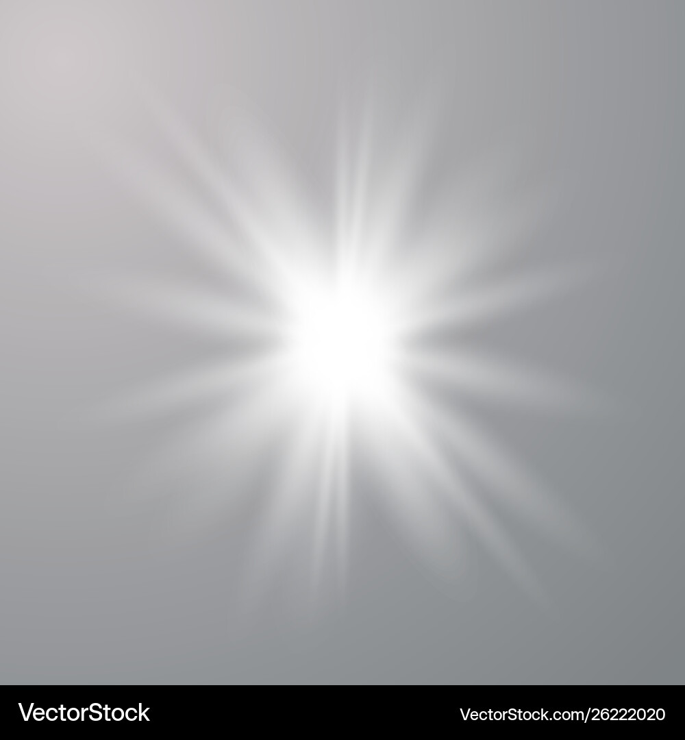 Glowing light burst explosion Royalty Free Vector Image