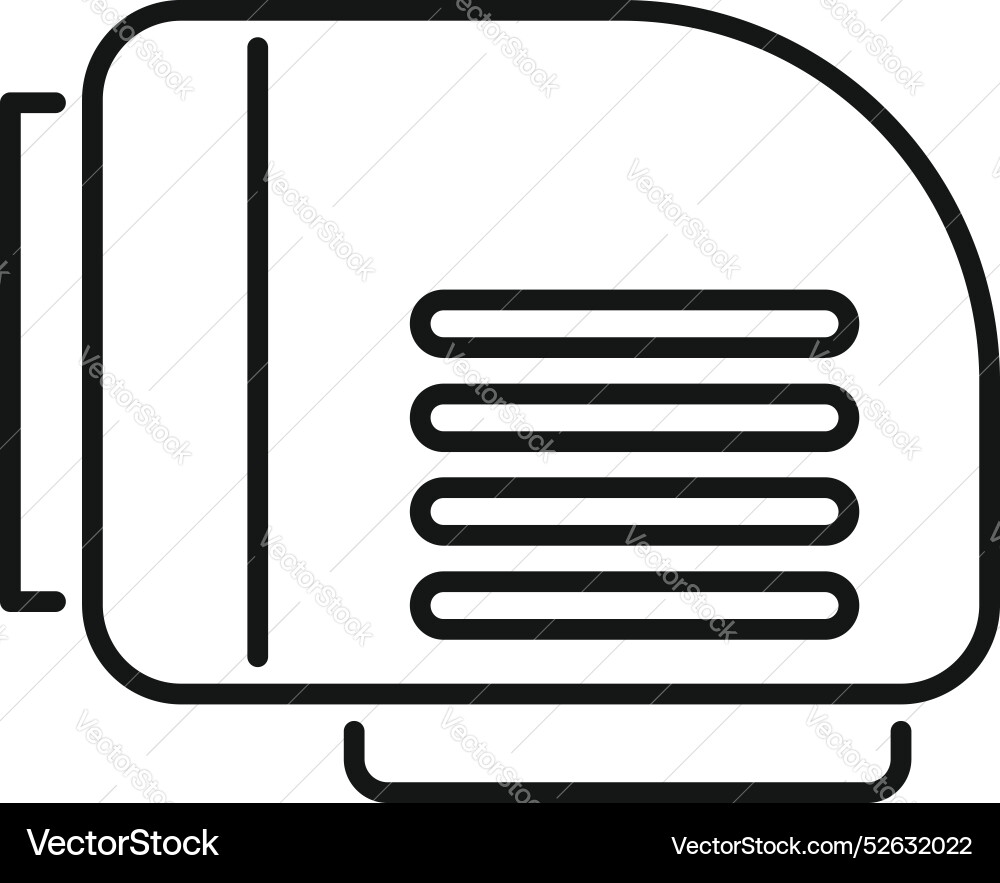 Air conditioner icon showing cooling system Vector Image