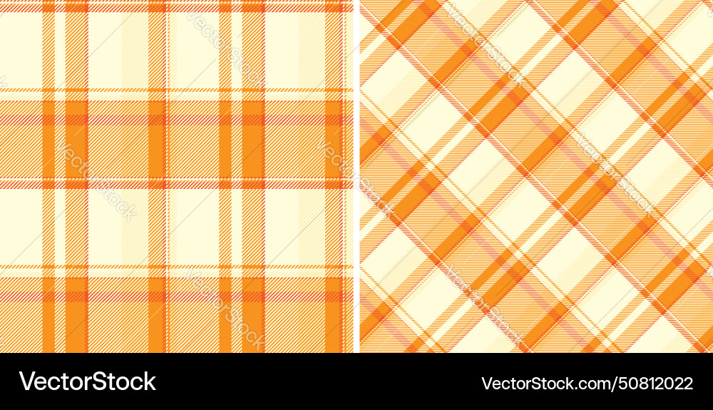 Fabric textile check of texture seamless Vector Image