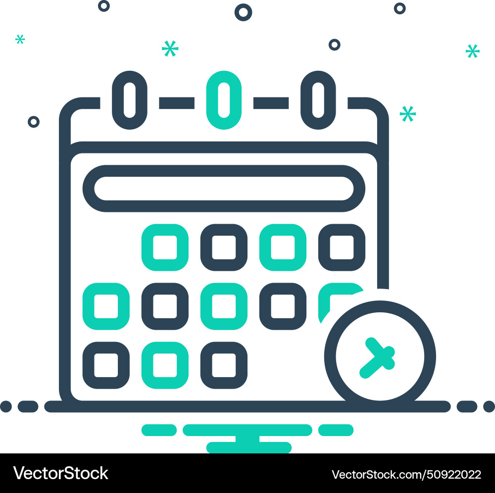 Schedule Royalty Free Vector Image - VectorStock