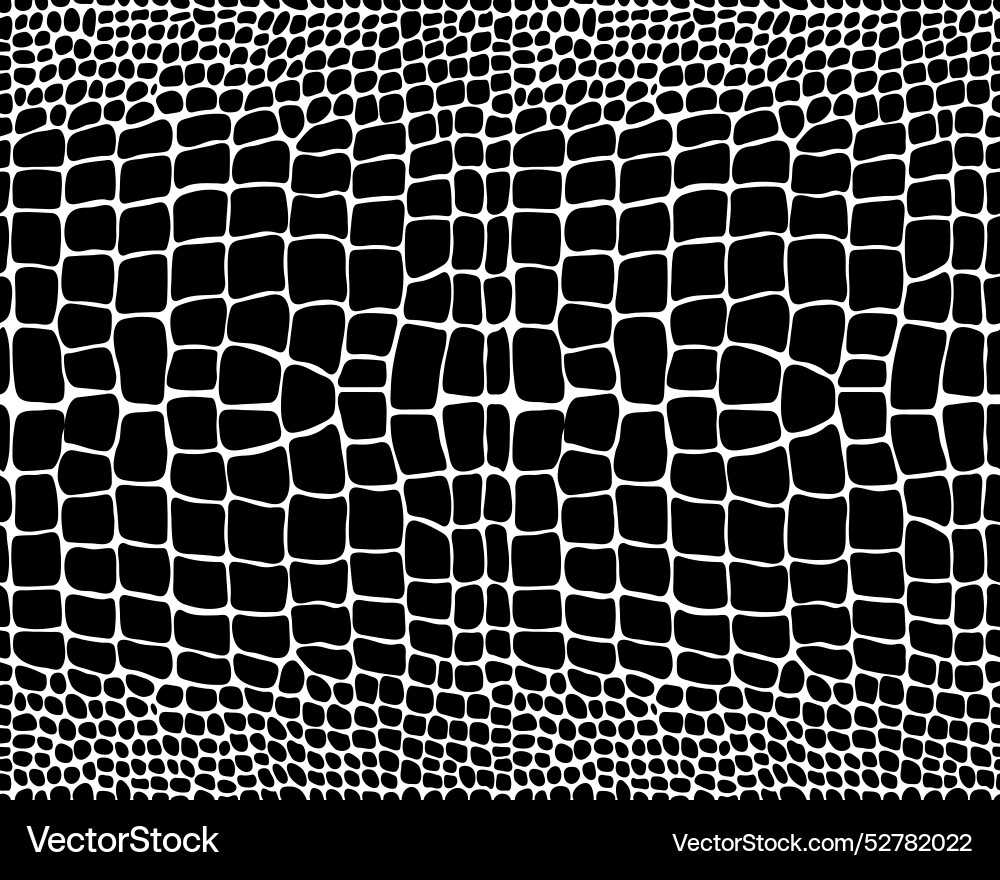 Seamless pattern of alligator skin Royalty Free Vector Image