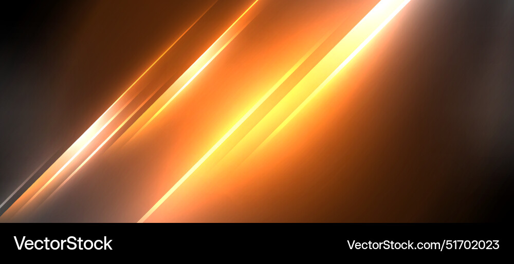 Neon dynamic diagonal light rays background Vector Image