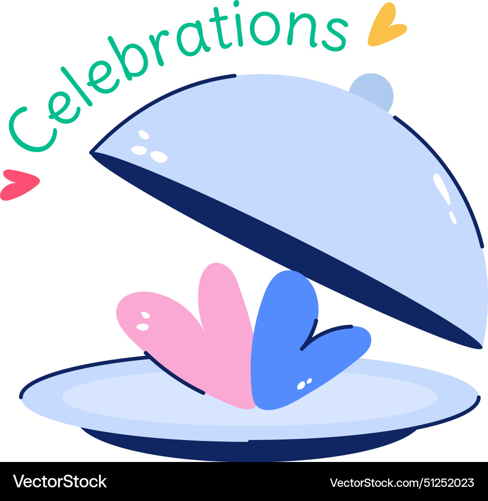 Wedding dinner Royalty Free Vector Image - VectorStock