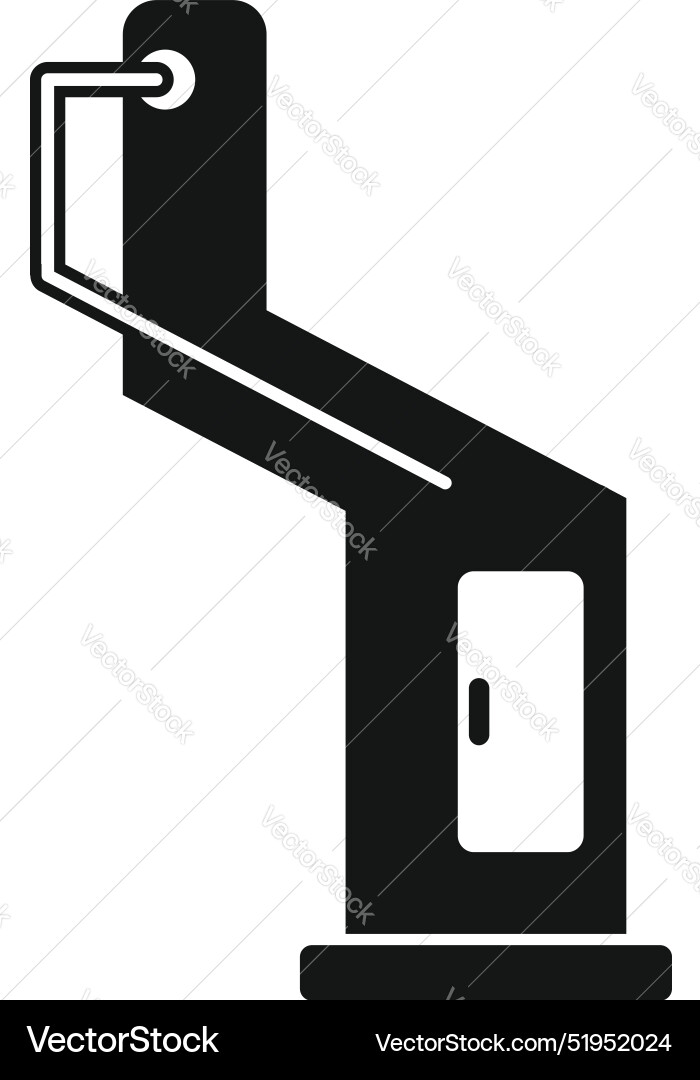 Automatic subway entrance gate with sliding doors Vector Image