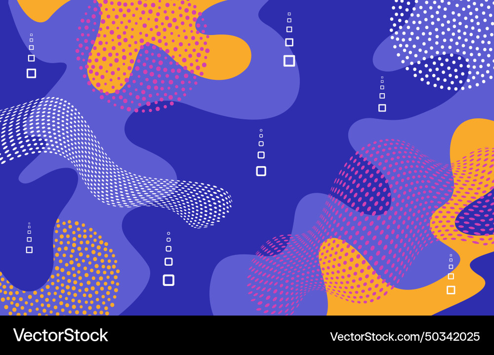 Abstract colour shapes Royalty Free Vector Image