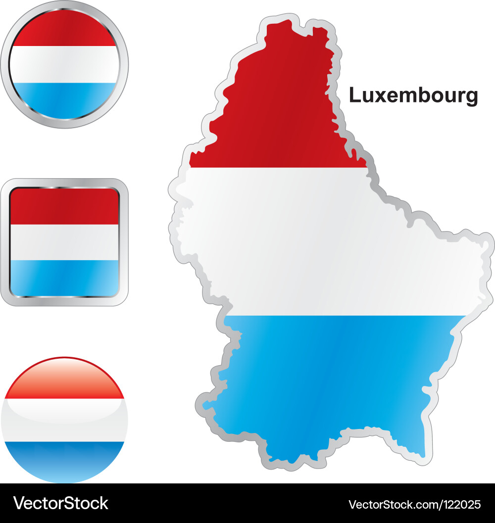Luxembourg Royalty Free Vector Image - VectorStock