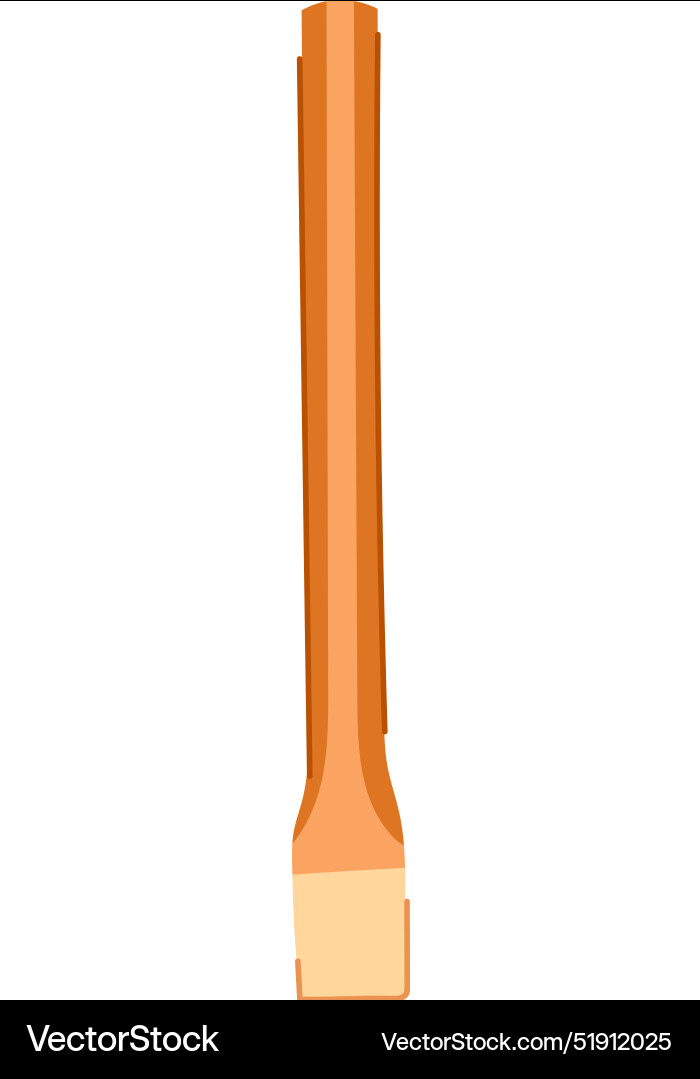 Saw brick chisel cartoon Royalty Free Vector Image